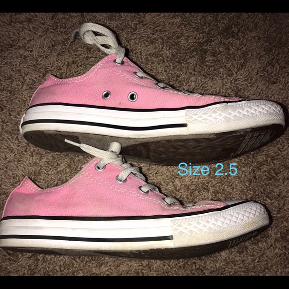 Converse | Shoes | Girls Pink Converse Chuck Taylor | Poshmark
